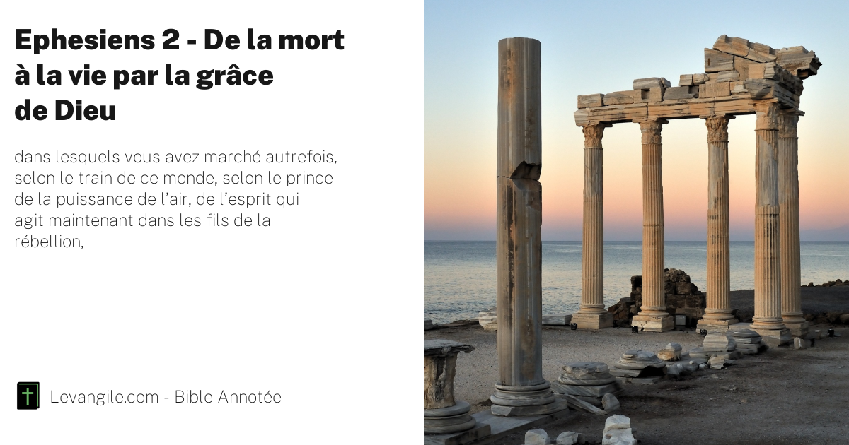 Ephésiens 2.2 - Bible annotée
